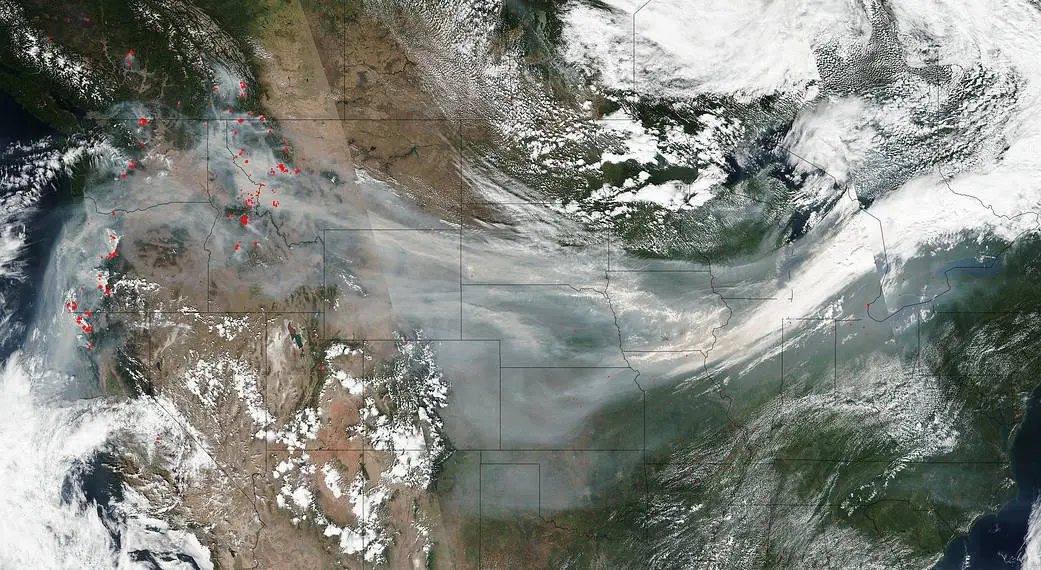 Using Satellites to Monitor Wildfires | SKYRORA