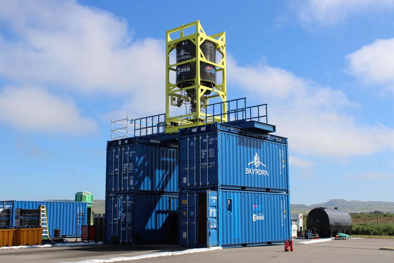 Second stage static fire engine test moves Skyrora closer to UK launch ...